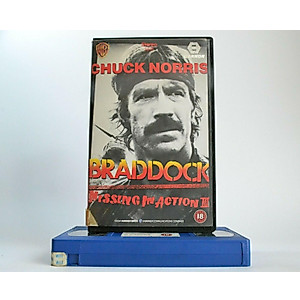 Braddock: Missing in Action 3 (1988) - Action/Adventure - Chuck Norris - Pal VHS