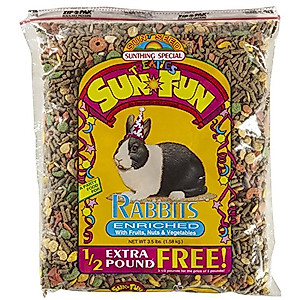 Sunseed Sun Fun - Rabbit - 3.5 Lbs