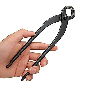 MIGONG Bonsai Knob Cutter, Professional Branch Cutter Manganese Branch Cutting Tool for Even Flowers Fruit Trees Bonsai Garden Plants House Plants 8.3In