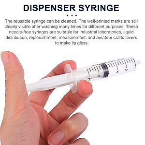 Mobestech 10 Pcs Perfume Refill Pump Tools Plastic Perfume Dispenser with Adapter Tools for Perfumes Transfer to Empty Bottles, Include Syringe (2ml+ 10ml each 5PCS)