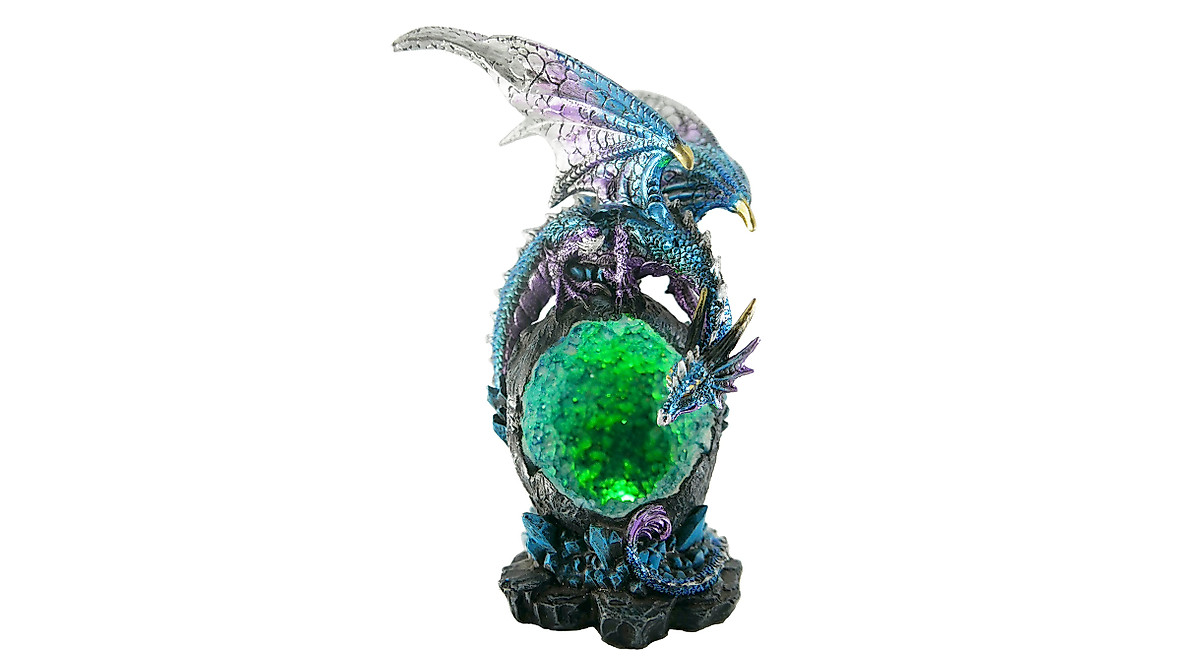 Color Changing LED JORAE Dragon Statue for Home Décor