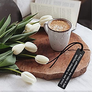 Inspirational Bookmarks (Double-Sided Engraving), Thank You Gifts for Coworkers, Men, Reminder Gifts for Women, Book Lover, Friends, Gift for Bookworm, Colleague, Her, Him-Ydbook5