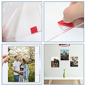 DZZ 8x10 Picture frame,High Transparent Photo Frame,Clear Acrylic 8 x 10 frame,Picture Frames 8 by 10 for Photo Poster Canvas Certificate Document Gallery,Set of 6