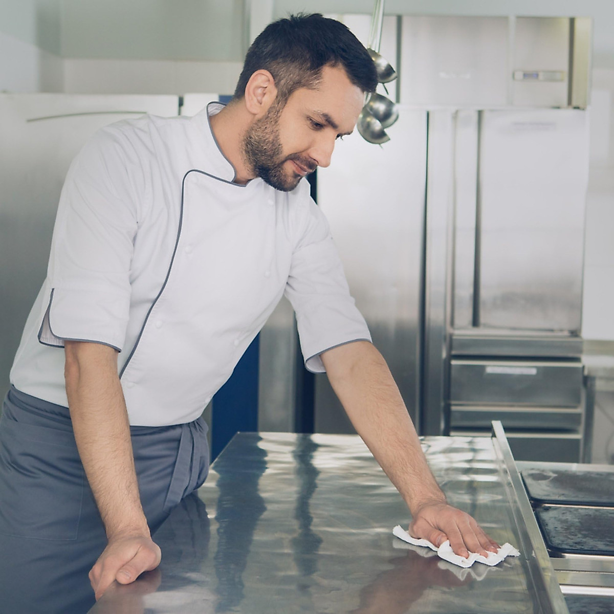 PDI Super Sani-Cloth Germicidal Disposable Wipe, White, 6 X 6-3/4", 160 Count