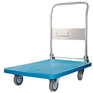 Generic Carts,Platform Trucks,Hand Trolley Folding Truck Cart Heavy Duty Flat Bed Transport Warehouse Office Garden 200Kg-300Kg/B