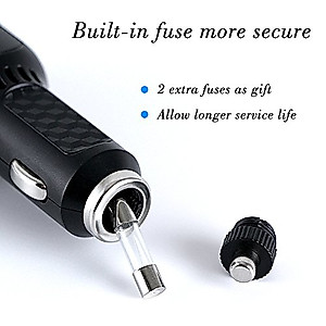 Dash Cam Charger, Plozoe Car Dash Cam USB Power Cable Cord Vehicle Charging Adapter for Garmin GPS Nuvi、Mirror Cam、Dash Cam Power Cable(Mini USB 11.5ft)