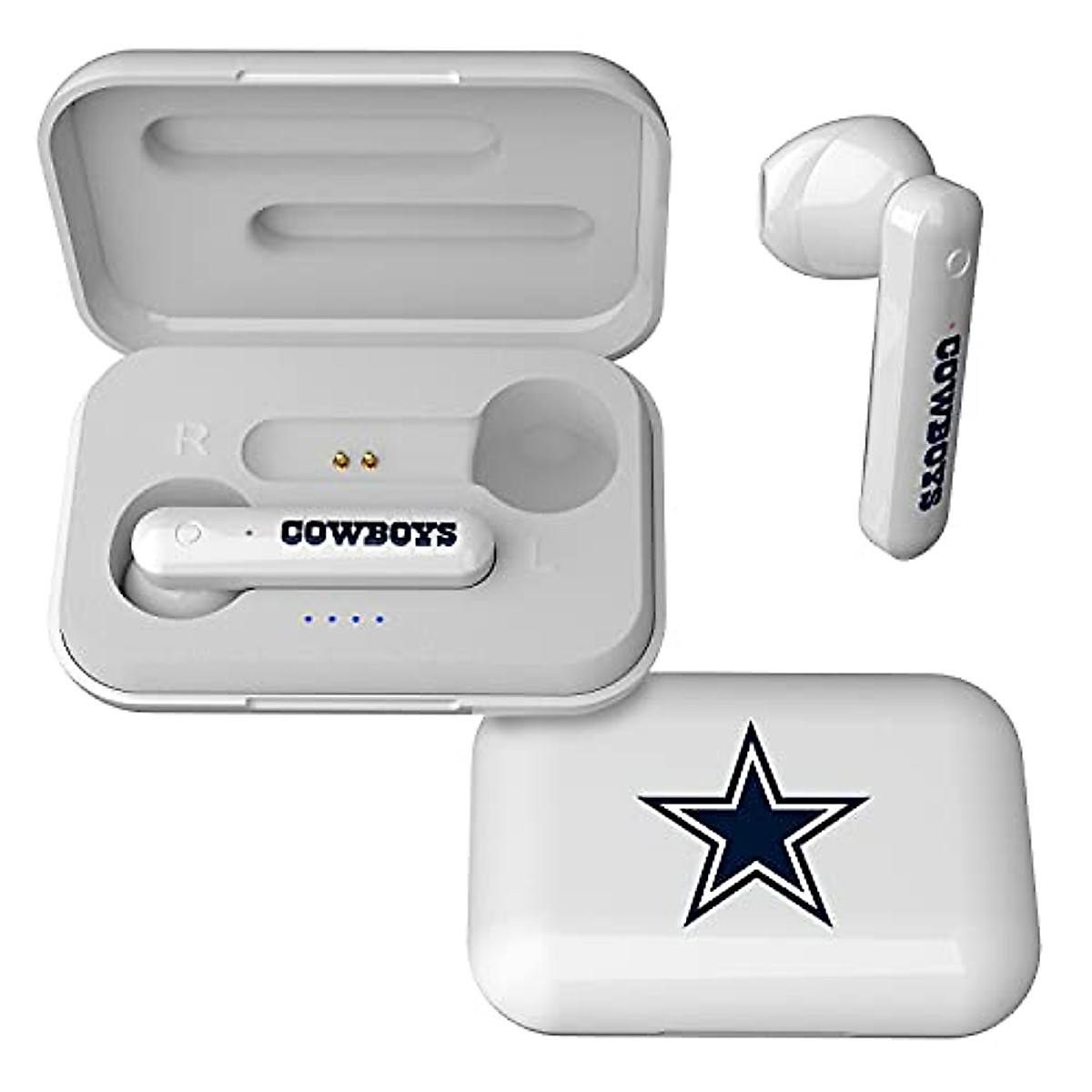 Strategic Printing Dallas Cowboys Wireless Insignia Design Earbuds