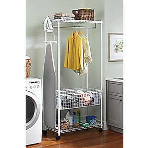 Whitmor Supreme Laundry Center, White