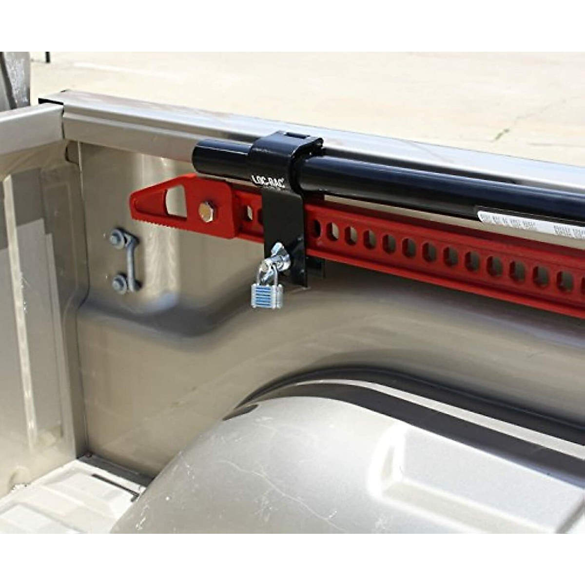 Hi-Lift Jack LR-200 Loc-Rac Jack Truck Bed Mounting System , Black