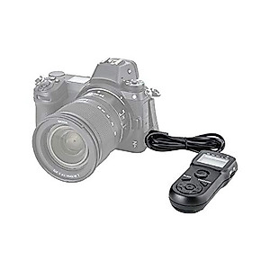 JJC Intervalometer Timer Remote Shutter Release Time Lapse for Nikon D750 D780 Z7 Z7II Z6 Z6II Z5 D7200 D7500 D7100 D7000 D5600 D5500 D5300 D5200 D5100 D5000 D3300 D3200 D610 D600 & More Nikon Camera