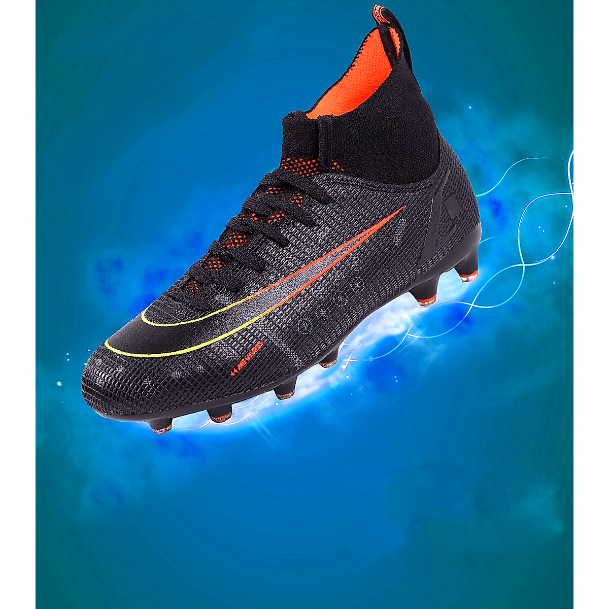 Jugafu Outdoor Soccer Cleats Mens Boys Football Cleats Shoes