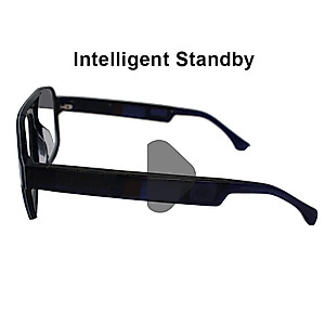 Smart Glasses Infrared Sensor Privacy Protection Noise Reduction Call Music Intelligent Interaction Waterproof Dustproof Personalized Headset