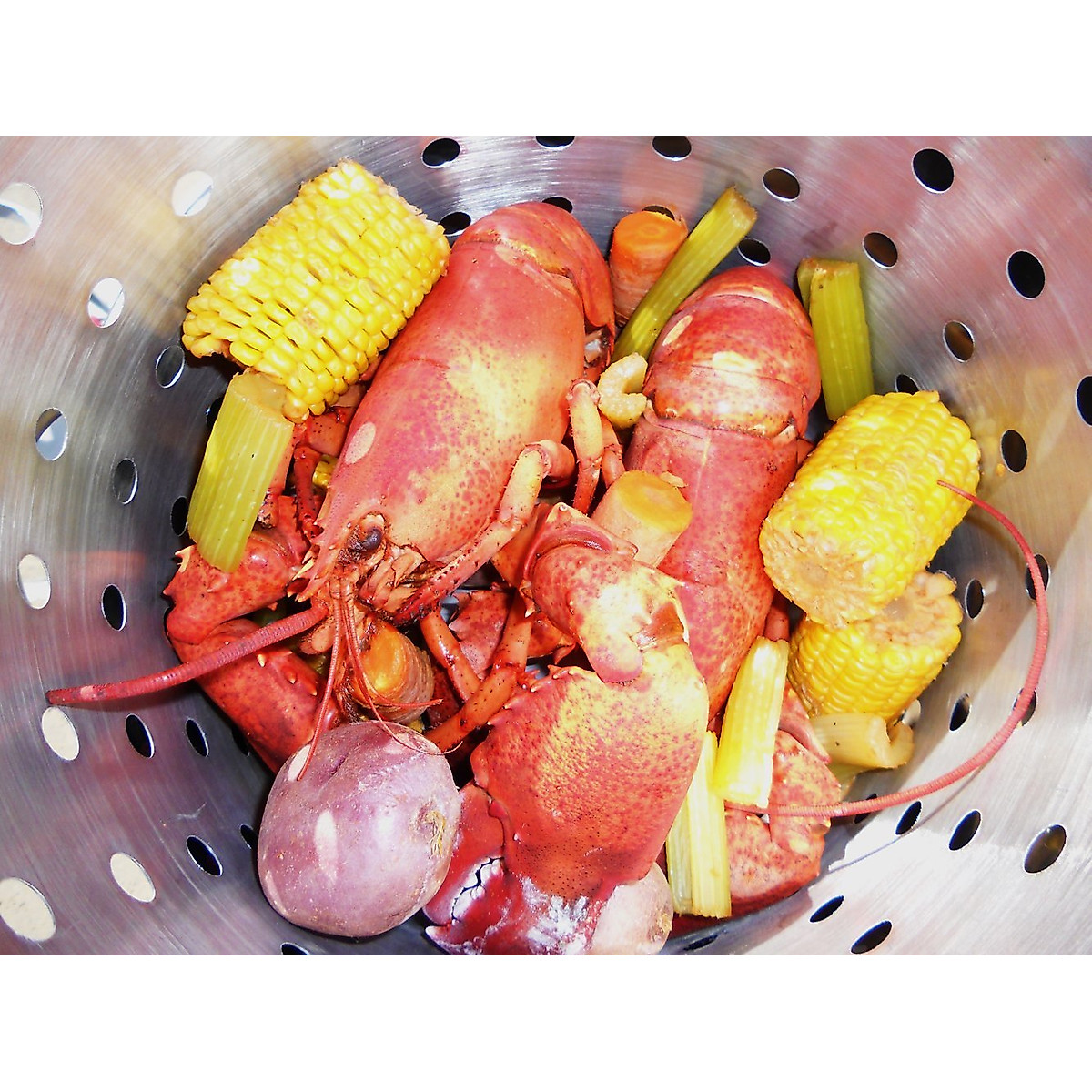 King Kooker KK82SR Ridged Stainless Steel Pot, 82-Quart