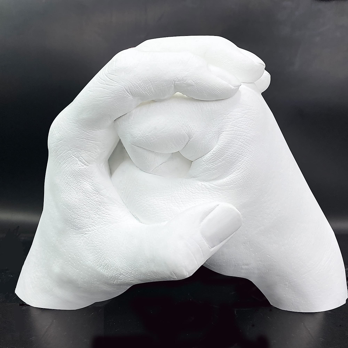 Hand Casting Kit Couples & Keepsake Hand Mold kit Couples for Holiday Activities, Molding Kits for Adults, Child, Wedding, Friends, Plaster Hand Mold Casting Kit by Godora