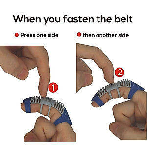 Lynnmed Sport finger guard splints (one pair) basketball finger protector Sport Injuries, Basketball, Volleyball, Bowling fits Index, Middle Finger, Ring, Pinky