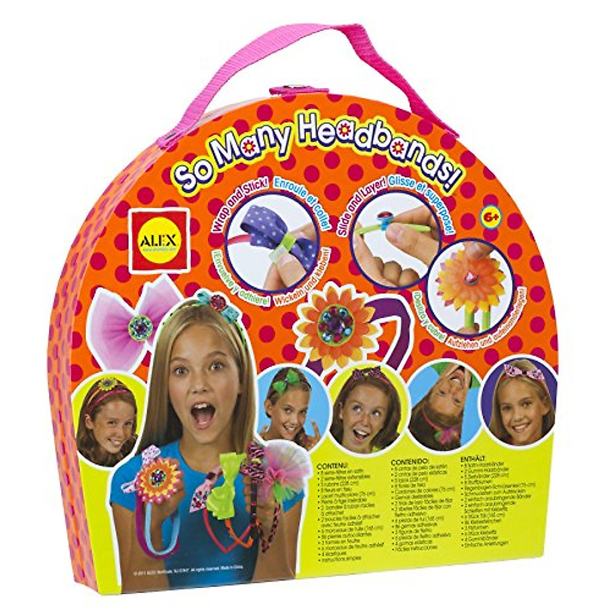 Alex DIY Wear So Many Headbands, 10 Headbands Kids Art and Craft Activity