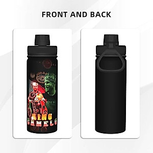 Eevikion Canelo of Alvarez Stainless Steel Insulated Tumbler Sports Water Bottle Hot and Cold Travel Cup 18oz