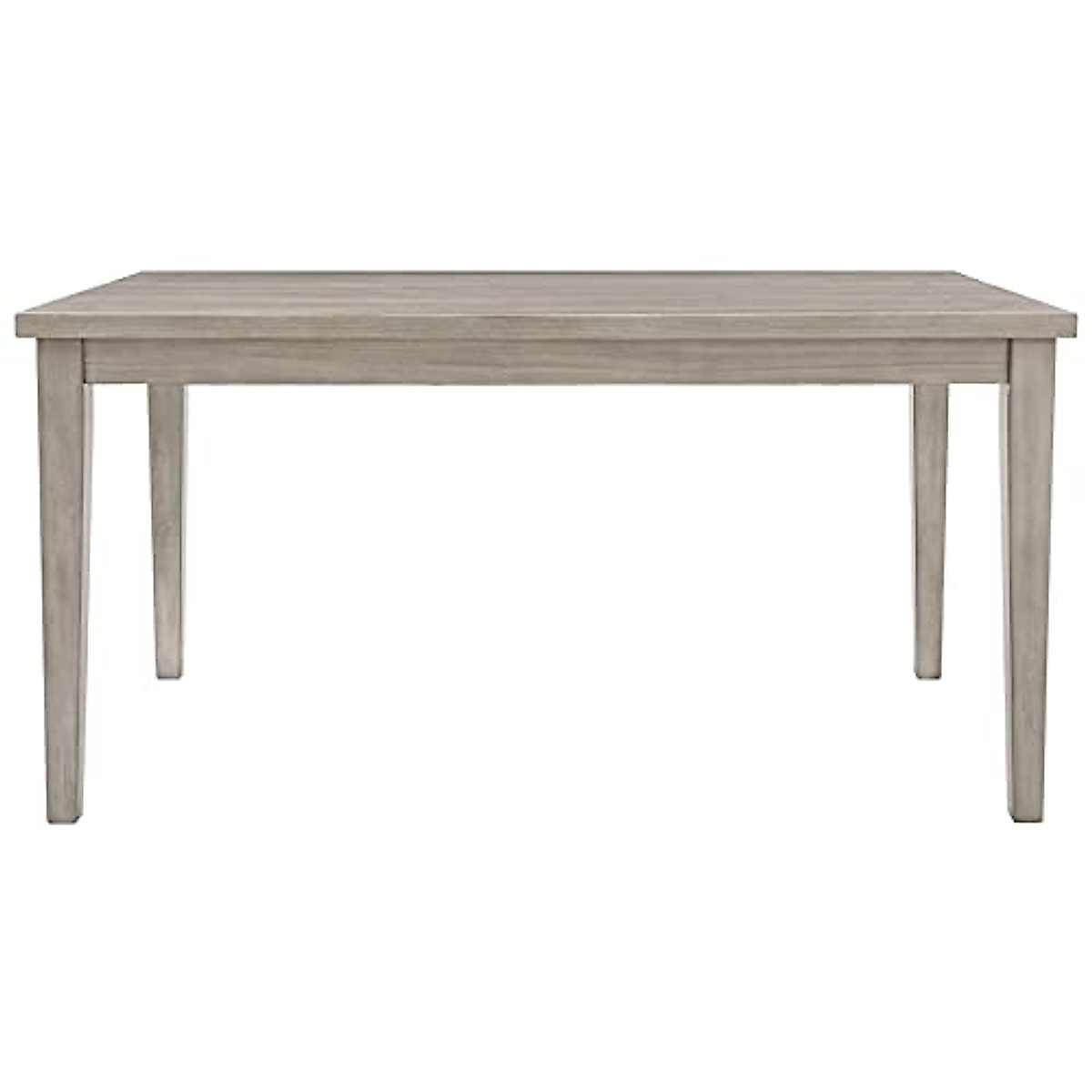 Signature Design by Ashley Parellen Modern Farmhouse Rectangular Dining Room Table, Gray