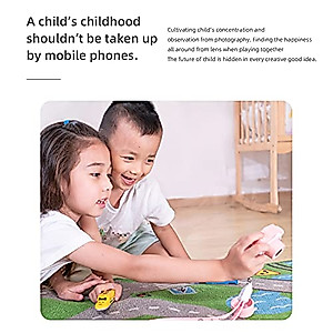 Camnoon C2 Kids Camera Digital Video Cameras for Toddler Christmas Birthday Gifts for Girls with 32MP Dual Lens 32GB TF Card Support WiFi Transmissin