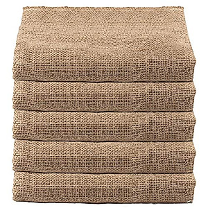 HAKZEON 5 PCS Burlap Bags, 40x24 Inch Burlap Potato Sacks Race Bags for Adults and Kids, Reusable Sturdy Storage Bags for Home and Gardening, Made of 100% Jute, Birthday Party Game Bags