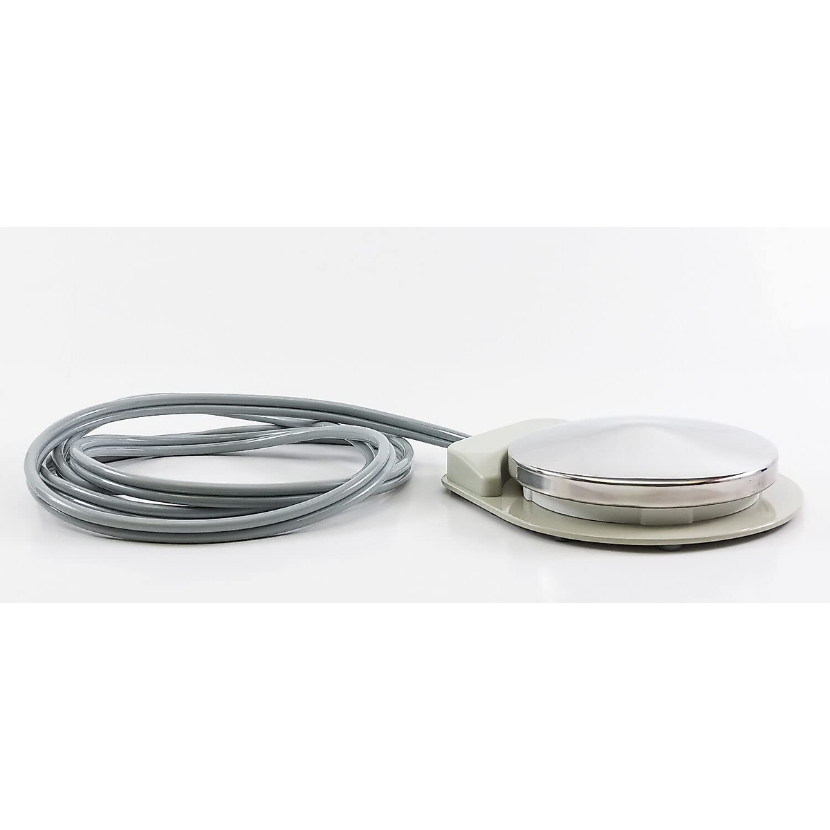 Standard Disc-Type Round Foot Control Pedal with 2 Hole Tubing for Dental Chairs