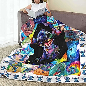 Ultra-Soft Micro Fleece Blanket Microfiber Throw Blankets for Couch Sofa Bed (50"X40")
