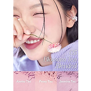 I'm Meme Palette - Afternoon Tea Blusher | Blossom Tea Blended, Cool Tone Blush for Cheek, Soft Pink, Peach, Lavender, 3 Shades Palette, Matte Powder Blush for Face & Cheeks, For All Skin Tones, 0.4oz