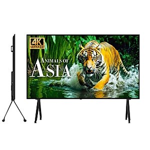 GTUOXIES 98 Inch Portable Smart TV Monitor; TS98TD, 3840x2160 4K UHD Screen, Monitoring & Surveillance, Perfect for Catching Every Pixel with Stunning Clarity