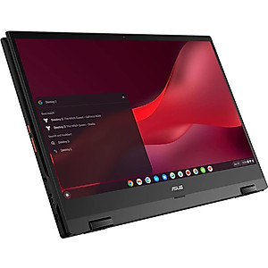 ASUS Cloud Gaming Chromebook Vibe CX55 Flip 15.6" Touchscreen 144Hz FHD 2-in-1 Laptop Computer, Intel Core i5-1135G7 (Beat i7-1065G7), 8GB LPDDR4X RAM, 2TB PCIe SSD, WiFi 6, Chrome OS