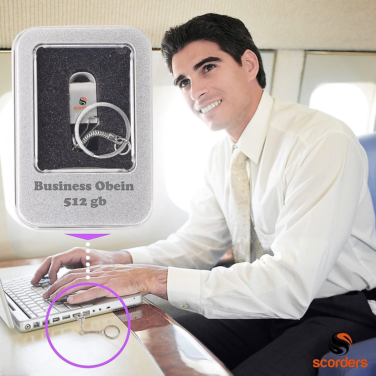 USB Flash Drive Mini | 512 GB Memory Stick | USB 2.0 Flash Drive | Metal Casing | Portable Thumb Drive | Lightweight with Large Capacity | Reliable and Stable Storage Capacity | Supports All OS |