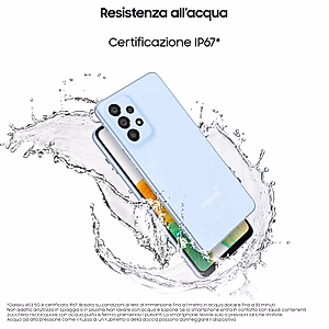 Samsung Galaxy A53 4G (SM-A536B/DS) Dual SIM,128GB + 6GB, Factory Unlocked GSM, International Version (Fast Car Charger Bundle) - (Awesome Black)