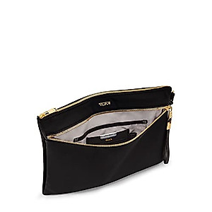 TUMI Voyageur Patna Sling - Crossbody Purse for Holding Essentials - Women's Sling for Everyday - Black & Gold Hardware
