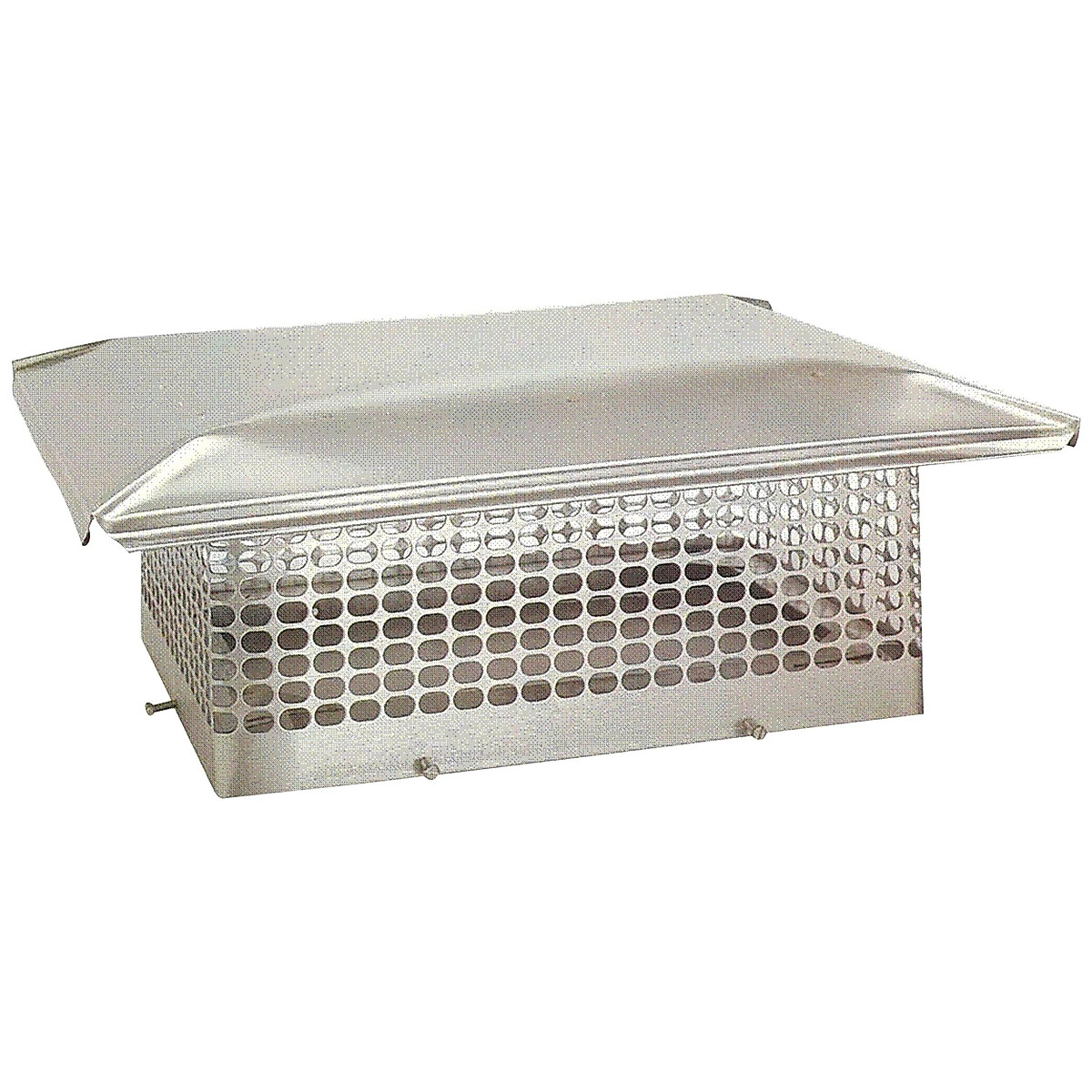 The Forever Cap CCSS1418 13 x 17-Inch Stainless Steel 5/8-Inch Spark Arrestor Mesh Chimney Cap