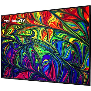 TCL 55S451 55" Class 4-Series 4K UHD HDR LED Smart Roku TV (No Stands) Includes Wall Mount (Renewed)