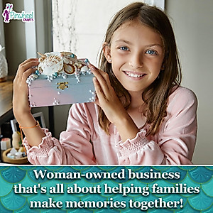 Panda Pillow Kit & Mermaid Jewelry Box Kit Bundle - Fun DIY Arts and Crafts Project for Kids Ages 6 7 8 9 10 11 12 - Great Gifts for All Occasions