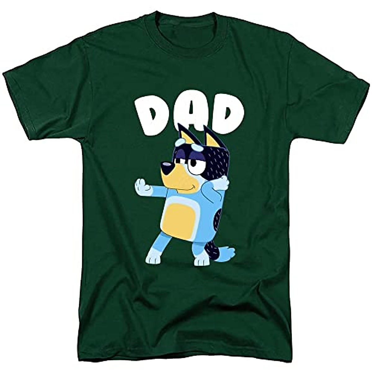 Blueys Dad Shirt, Blueys Dog Cartoon Shirt Adult Birthday, Fathers Day for Mens, Dad, Daddy, Father Husband (Design 1)
