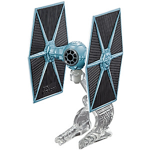 Hot Wheels Star Wars Starship Blue TIE Fighter Vehicle