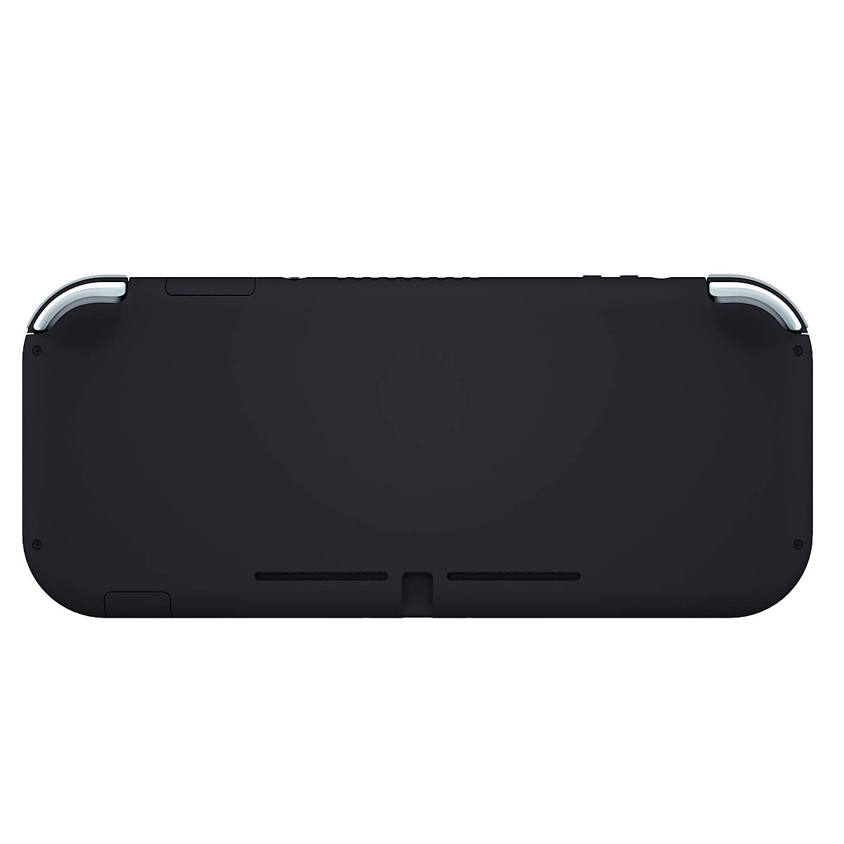 eXtremeRate Soft Touch Black DIY Replacement Shell for Nintendo Switch Lite, NSL Handheld Controller Housing w/Screen Protector, Custom Case Cover for Nintendo Switch Lite