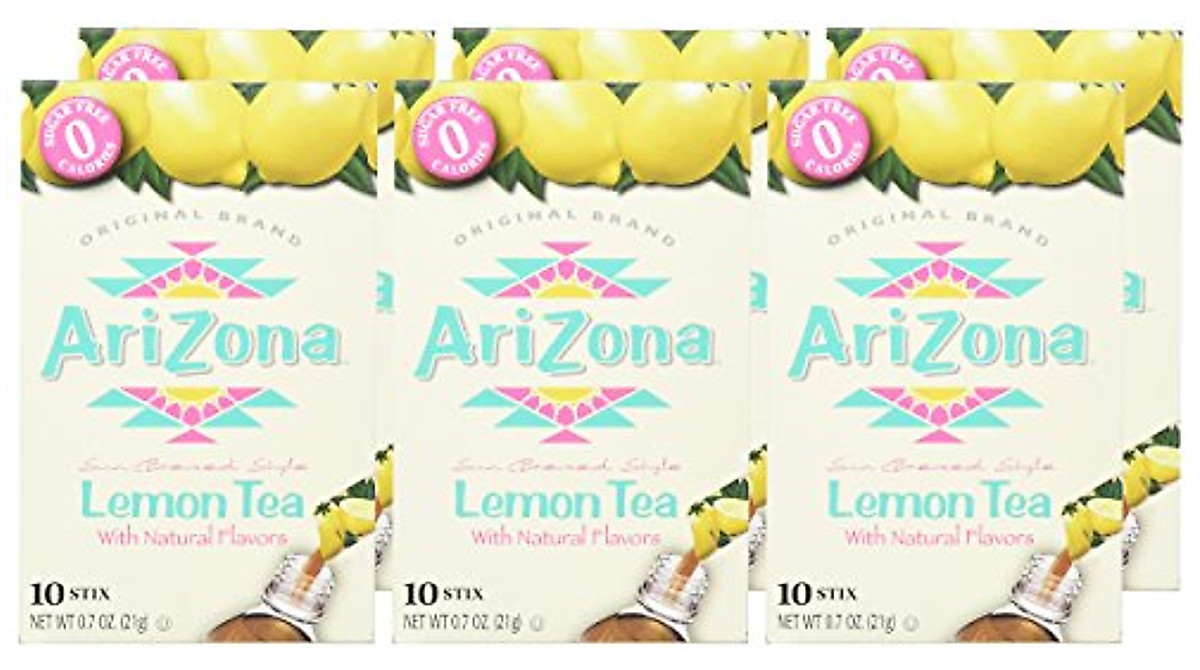 Delicious Arizona Sugar Free Lemon Iced Tea Stix