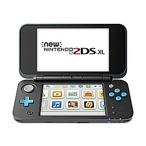 New Nintendo 2DS XL - Black + Turquoise