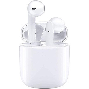 Wireless Earbud Bluetooth 5.0 Headphones Noise Cancelling Air Buds Pods 3D Stereo Ear pods in-Ear Ear Buds with Deep Bass Earphones Sport Headsets for Android/Samsung/Apple iPhone