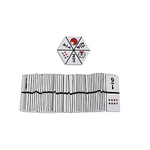 LEARNING ADVANTAGE The Original Fraction Dominoes - 49 Dominoes - Math Manipulative for Kids - Equate, Add and Subtract Fractions