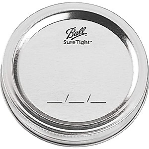 Ball Regular Mouth Lids and Bands (12-Pack)