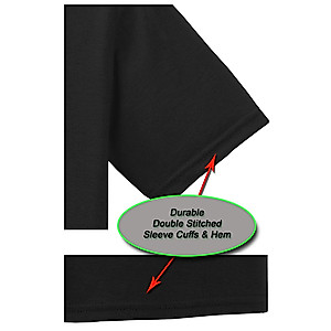 Men's Hemi Powered T-Shirt Black Short Sleeve Crew Neck Shirt (2X, Black)