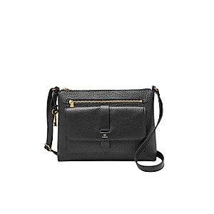 Fossil Kinley Crossbody Black 2 One Size