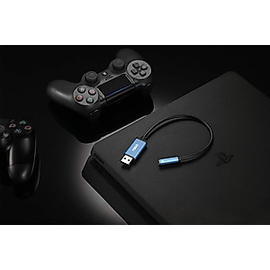 MillSO USB to 3.5mm Audio Jack Adapter, Sapphire Blue TRRS USB to AUX Audio Jack External Stereo Sound Card for Headphone, Speaker, PS4, PS5, PC, Laptop, Desktops - 1 Feet