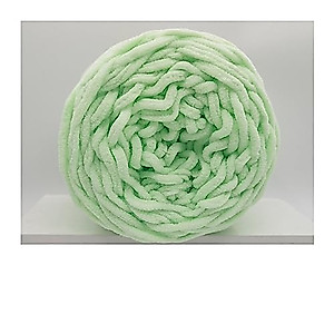 165g Small Ice Stripe Yarn Coarse Wool Yarn Ball Crochet Knitting Material Wrapped (Color : 05green)