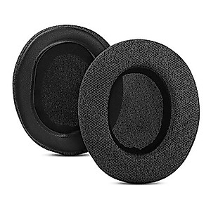 YunYiYi Thick Ear Pads Pillow Earpads Cushion Earmuff Foam Cover Compatible with HyperX Cloud Alpha Headphones Headset