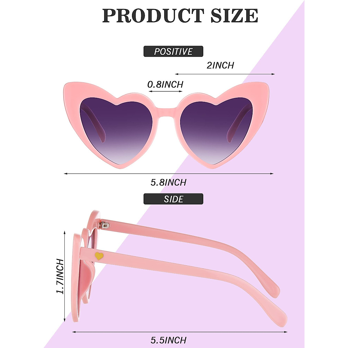 15 Pairs Bachelorette Sunglasses Heart Shaped Sunglasses Bridesmaid Bride Eyewear Bridesmaid Proposal Gifts For Wedding Party (White Gray, Pink Gray)