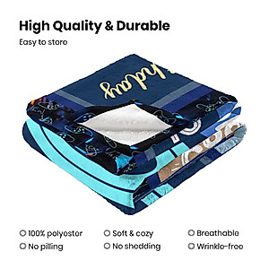 SIKLTY 10 Year Old Boy Gift Ideas, Coolest Gifts for 10 Year Old Boys, Boys Age 10 Gift for Birthday, 10th Birthday Decorations for Boy, Best 10 yr Old Boy Birthday Gift Throw Blanket 60 x 50 Inch